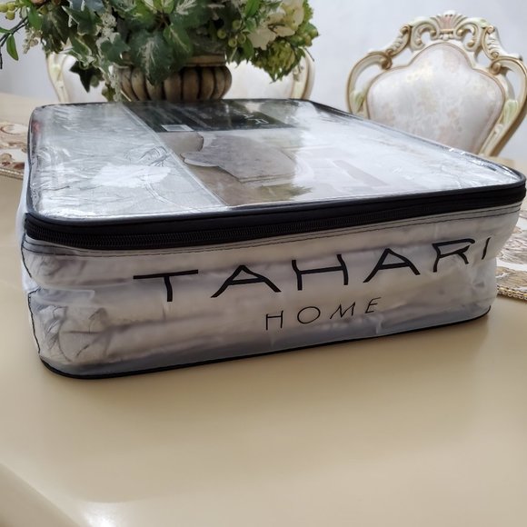 Tahari | Bedding | Tahari Home Vivian Silvergray 3 Piece Floral King ...